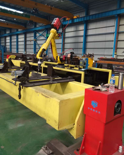 Structural Steel Robot Welding Station